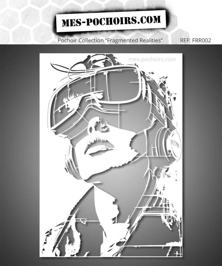 Pochoir Design Cyberpunk – Donnez vie à vos créations avec un style ...