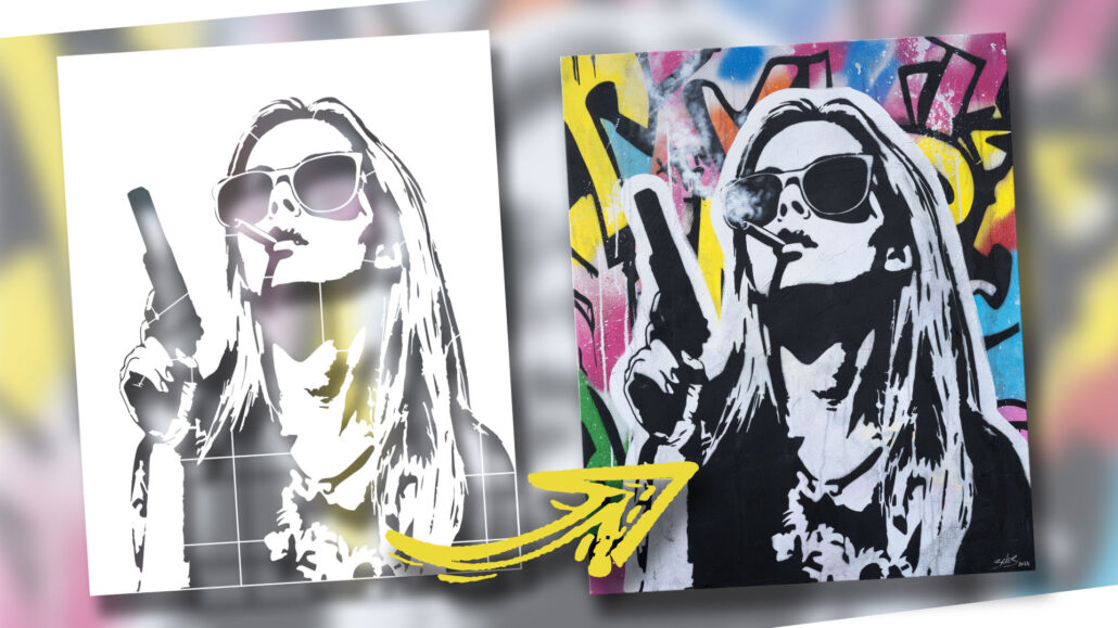 Créer un Portrait Pop Art au Pochoir : Guide Détaillé avec l'Artiste ...