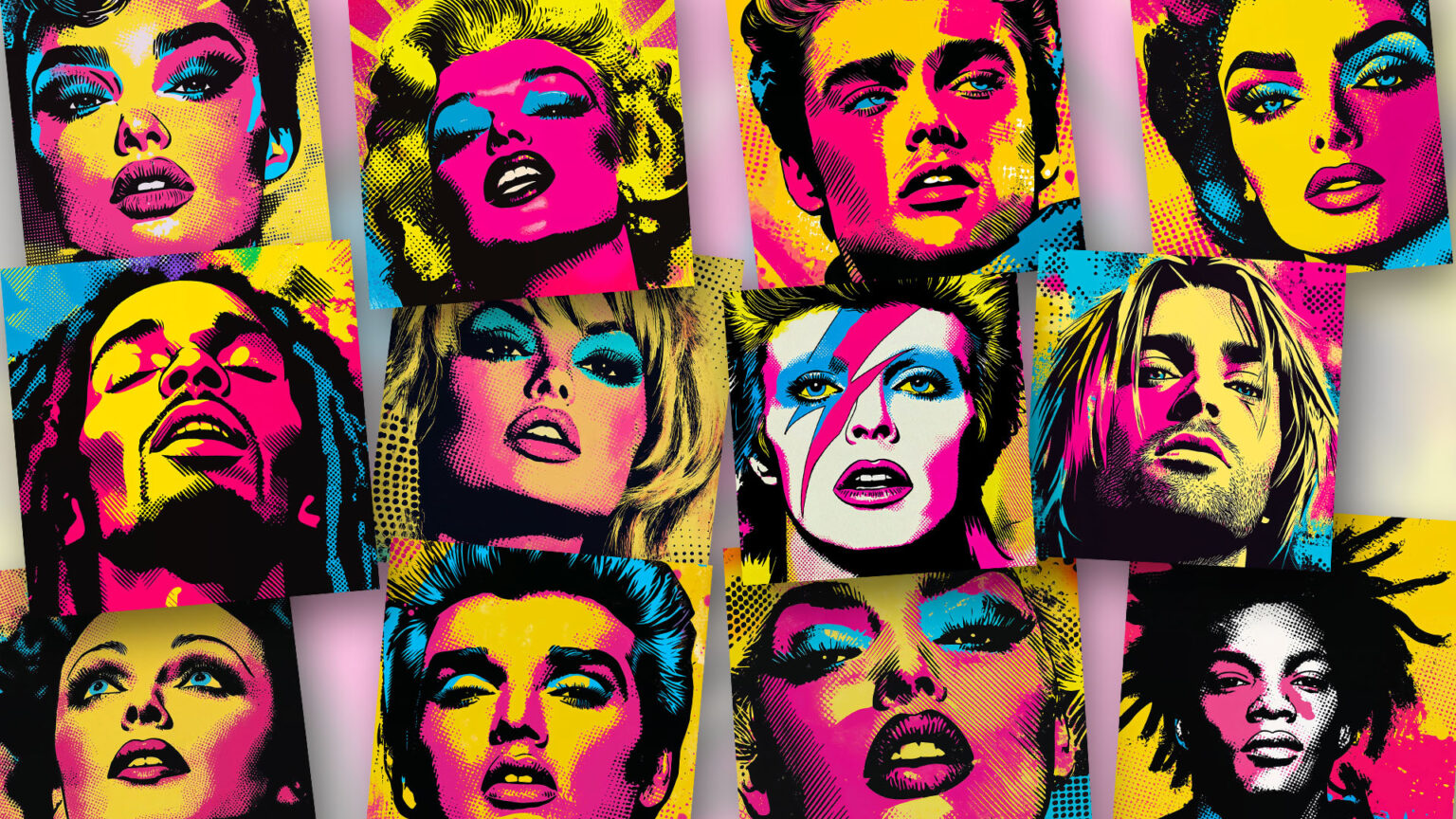 Pop Legends : Pochoirs Inspirés des Icônes du Cinéma & Art